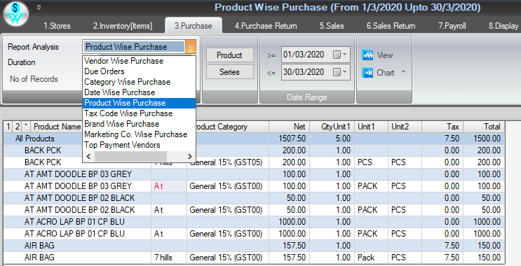How to view MIS Report in RetailGraph?