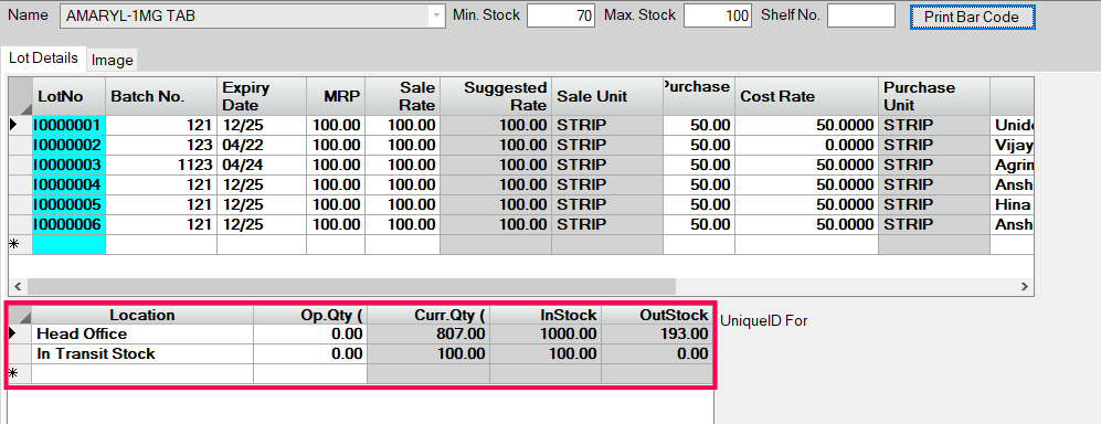 How to Add Opening Stock Entry and View Location Wise in RetailGraph ERP